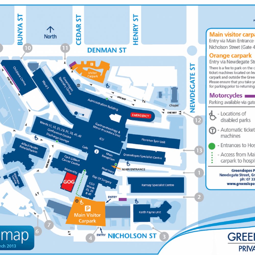 Parking | Brisbane Obstetrician & Gynaecologist - Dr Ken Law